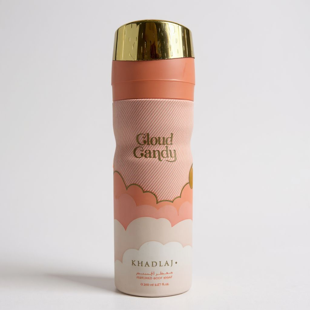 Khadlaj Cloud Candy Body Spray 200ml – Sweet & Long-Lasting - Estilo Fresco