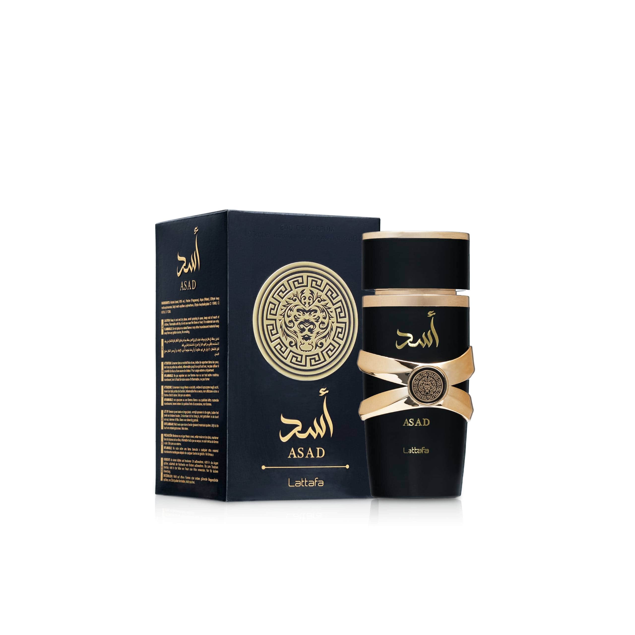 Lattafa Asad 100ml EDP Spray for Men – Estilo Fresco
